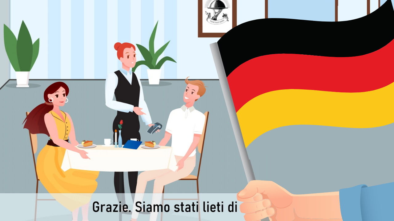 RESTAURANT - Easy German Conversation in the Restaurant - German for ...