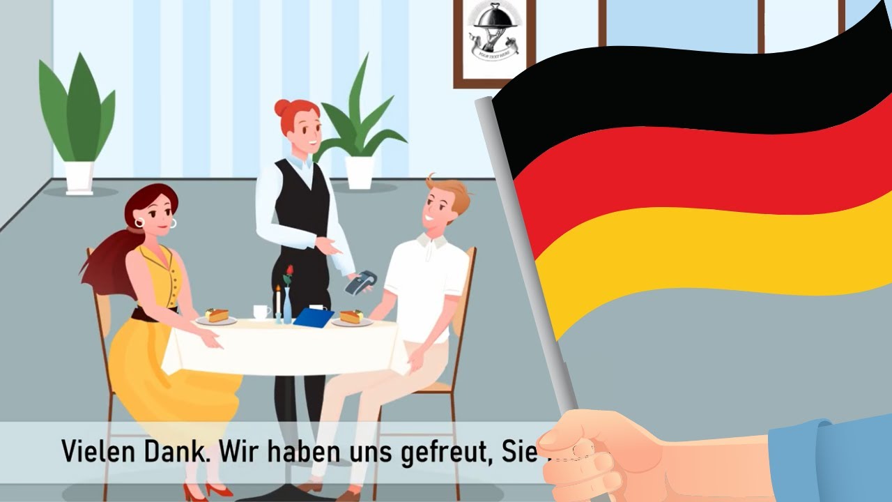 RESTAURANT – Easy German Conversation in the Restaurant – German for ...