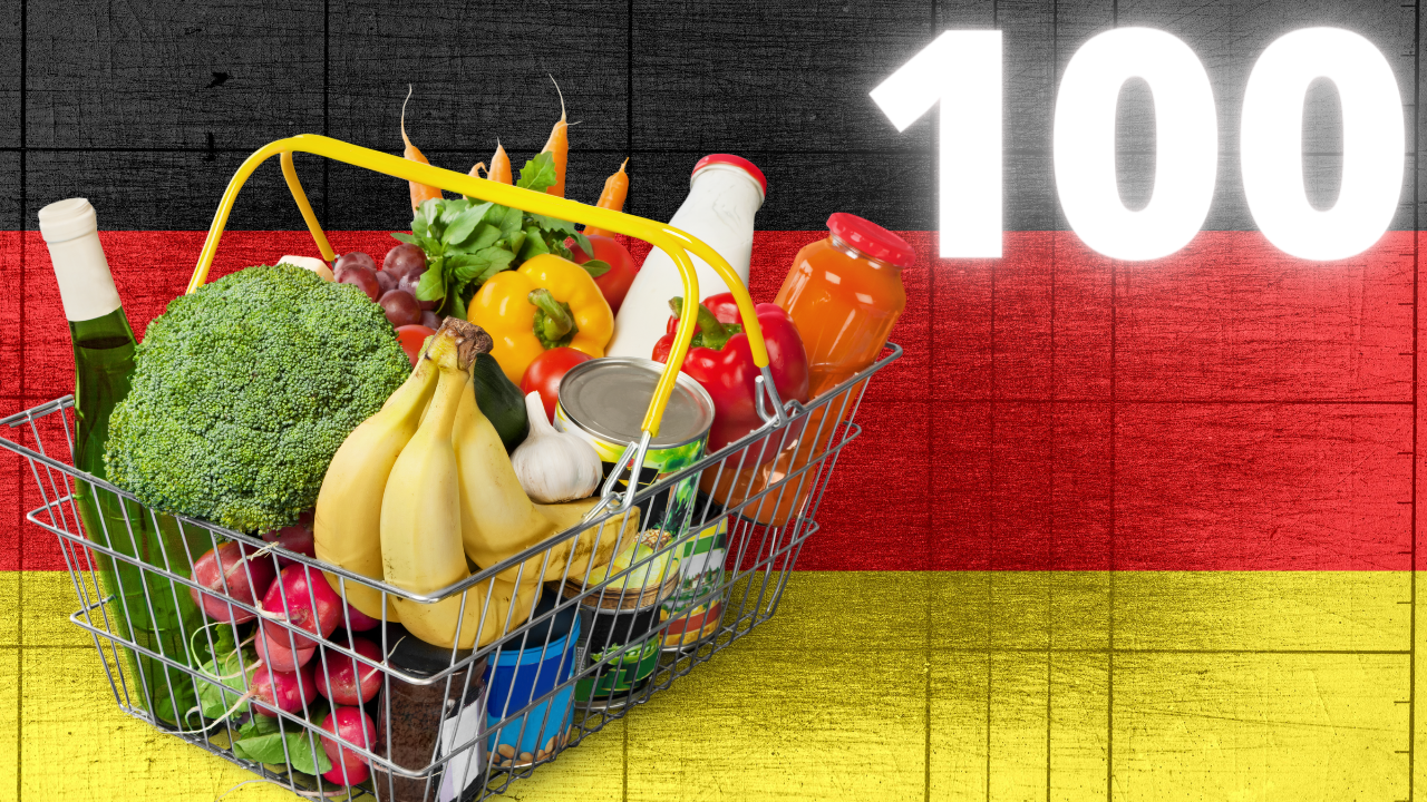 100 German words - FOOD (vocabulary) - German words with food in ...