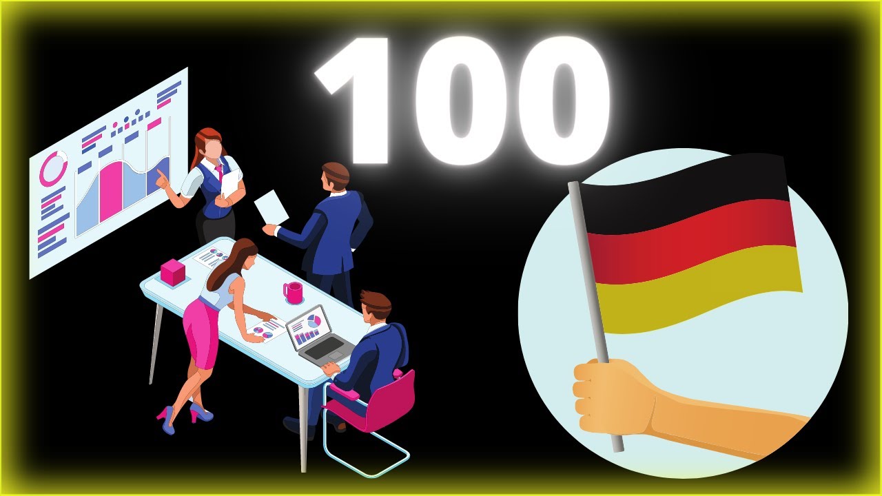 100 words useful at work - Work German vocabulary - Professions in ...