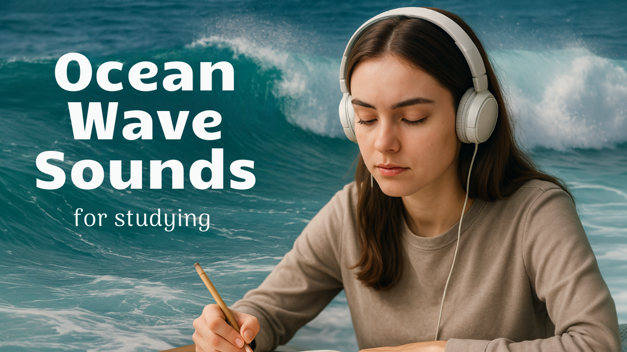 Ocean Wave Sounds for Studying and Focus – 10 Hours of Relaxation and ...